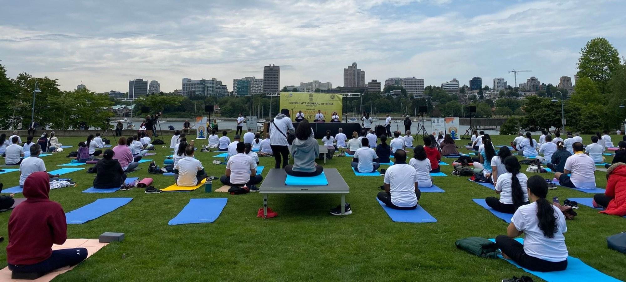 CGI Vancouver celebrated 9th International Day of Yoga - ATI Vancouver