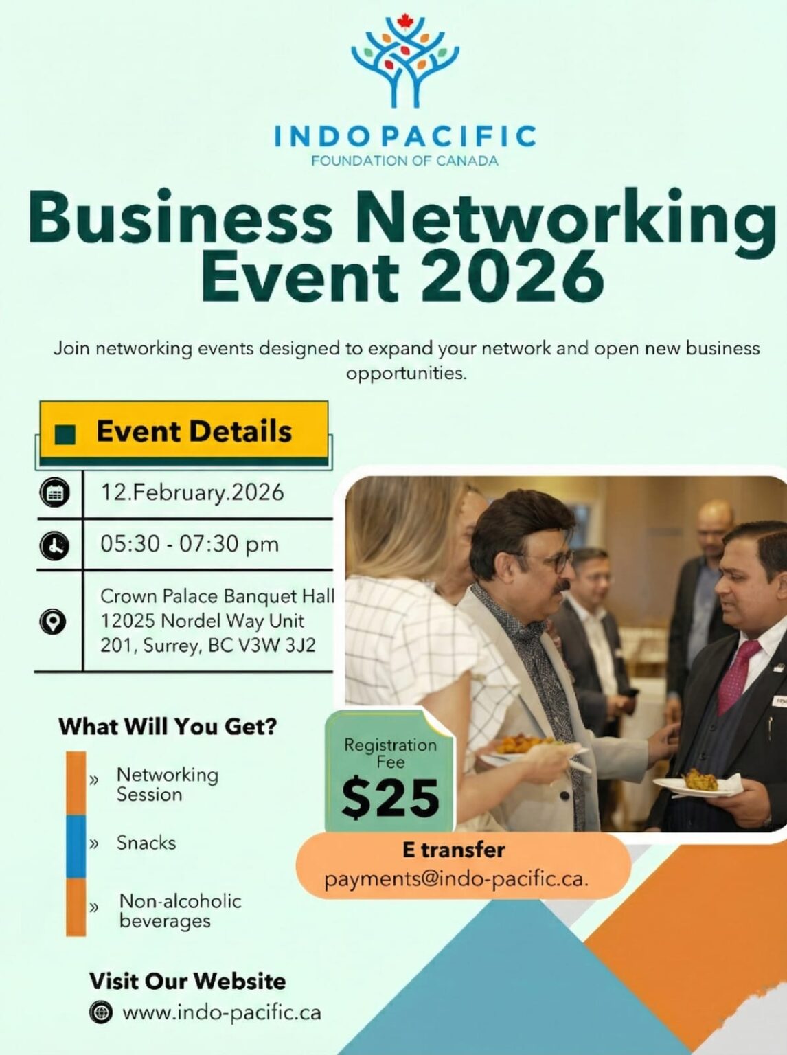 Business Networking Event By Indo-Pacific Foundation Of Canada - ATI ...